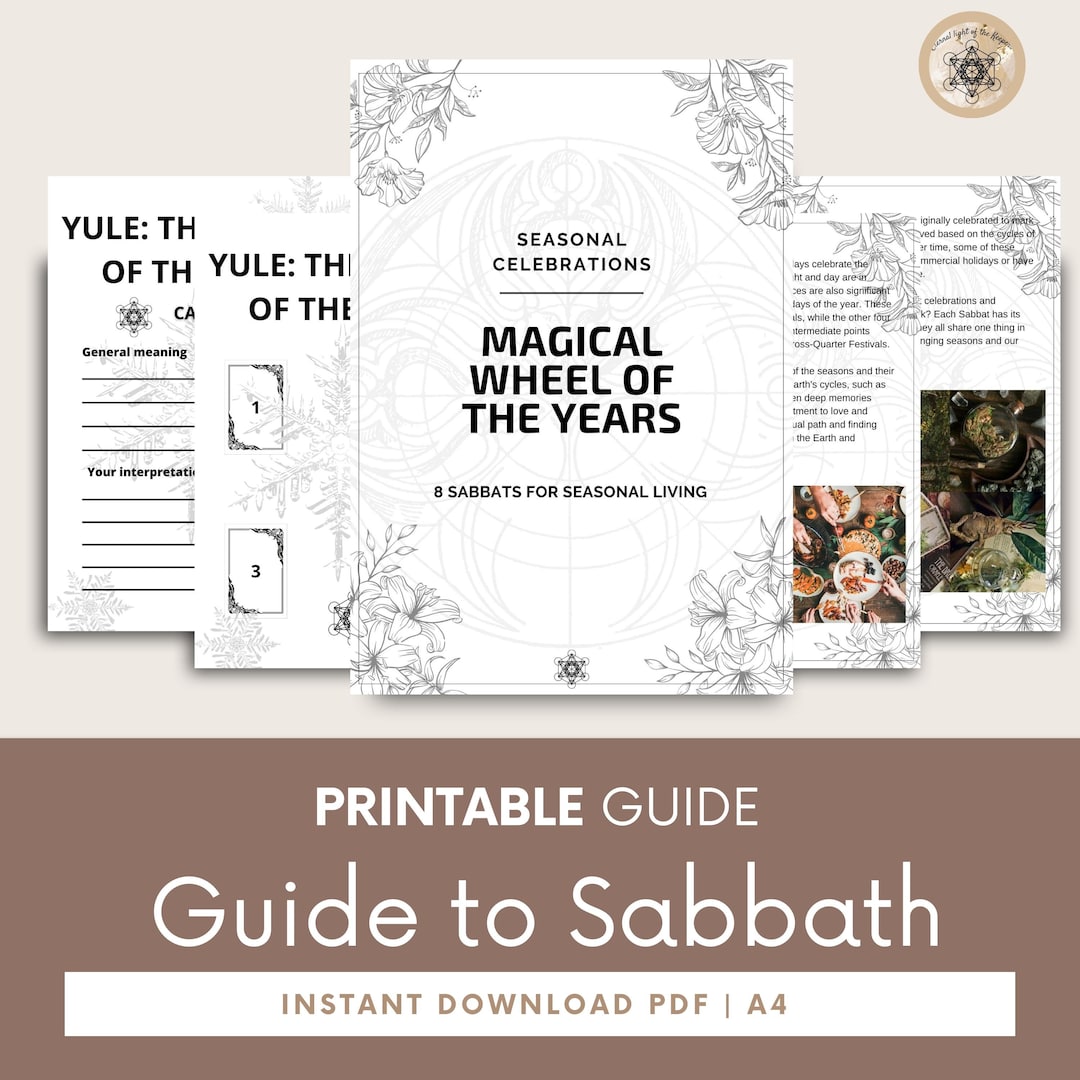 Sabbat: Mabon, Samhain, Yule, Wheel of the Year, Wiccan Sabbat, Pagan ...