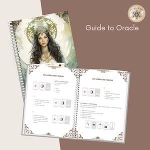 Printable Oracle Journal - Comprehensive Workbook for Card Readings ...