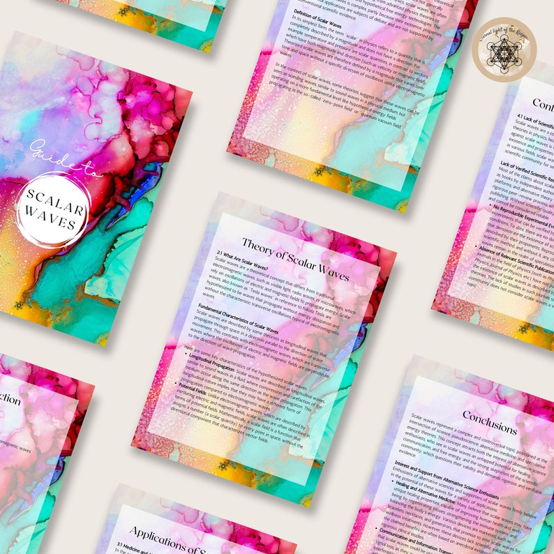 Scalar Waves Guide, Energy Healing, Tesla Technology (digital Download ...