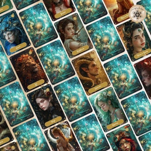 Astrology - Oracle Card Deck, Zodiac Signs and Their Characteristics ...