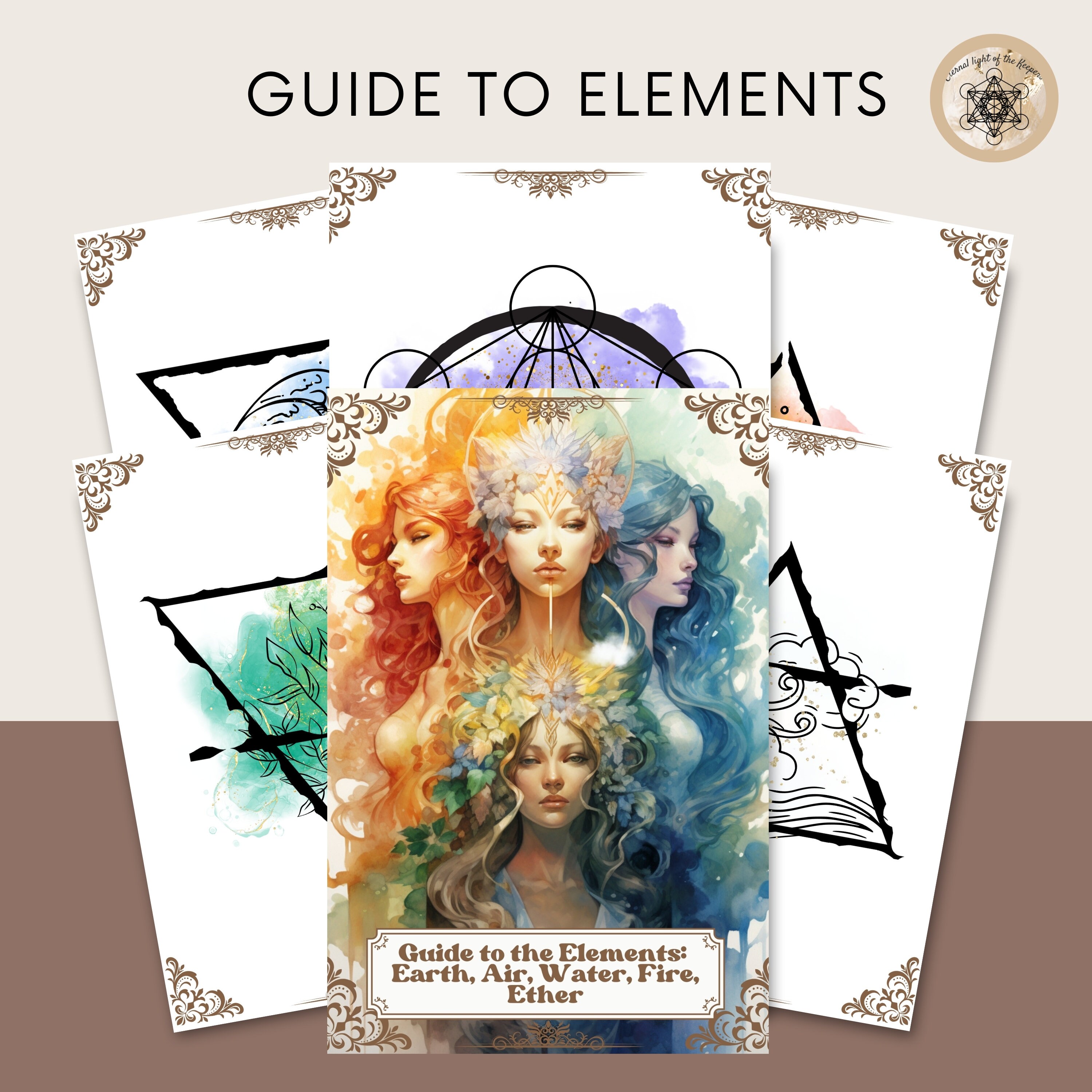The Four Elements: Air, Water, Earth, Fire, Elements, 4 Elements, Book ...