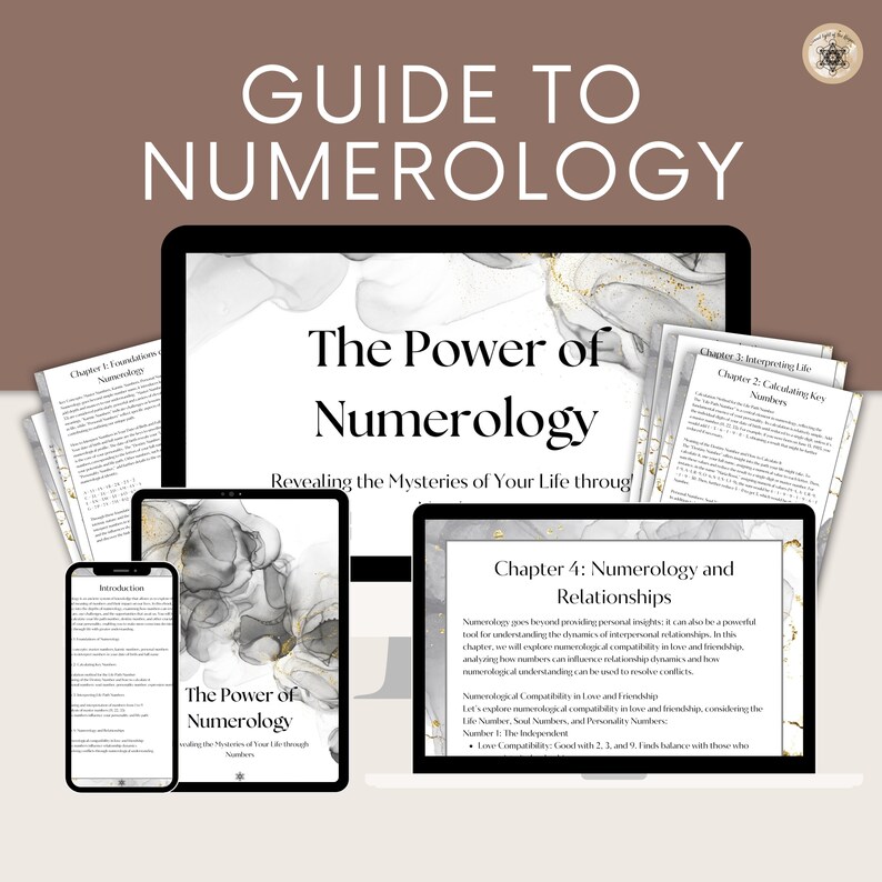 Numerology Guide, Printable Numerology Guide, Learn Numerology, Number ... Numerology Guide, Printable Numerology Guide, Learn Numerology, Number ...