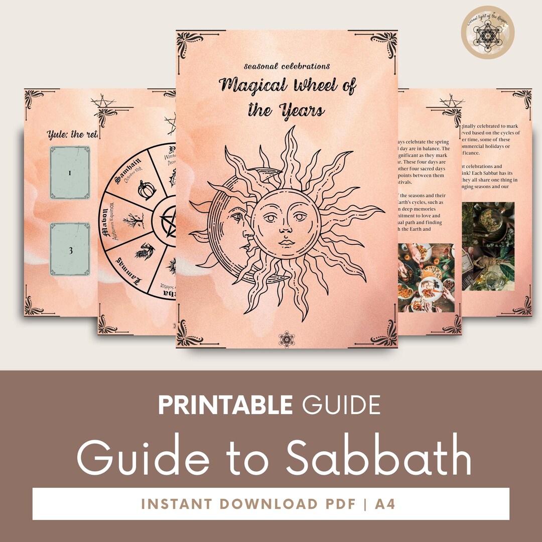 Sabbat: Mabon, Samhain, Yule, Wheel of the Year, Wiccan Sabbat, Pagan ...