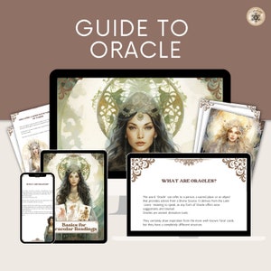 Printable Oracle Journal - Comprehensive Workbook for Card Readings ...