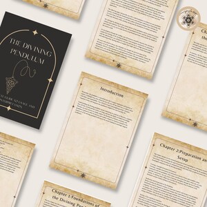 Printable Guide to Pendulum Pendulum PDF Download for Intuition Enhancement, Pendulum Guide With ...