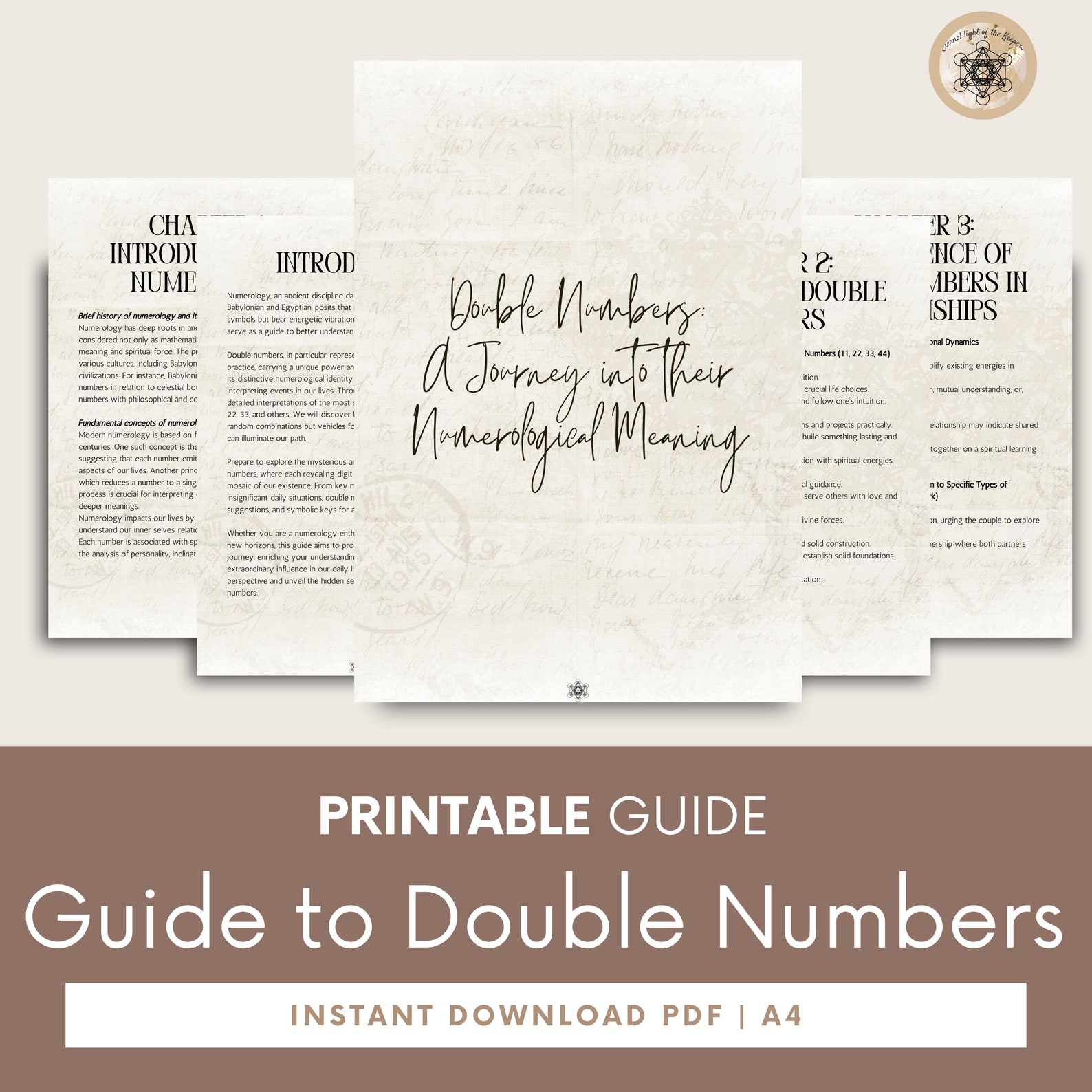 Numerology: Double Numbers, Life Path Numerology, Printable Numerology ...