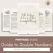 Numerology: Double Numbers, Life Path Numerology, Printable Numerology ...