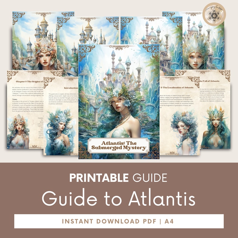 Atlantis Mystery Guide, Lost City Lore (digital Download) - Etsy