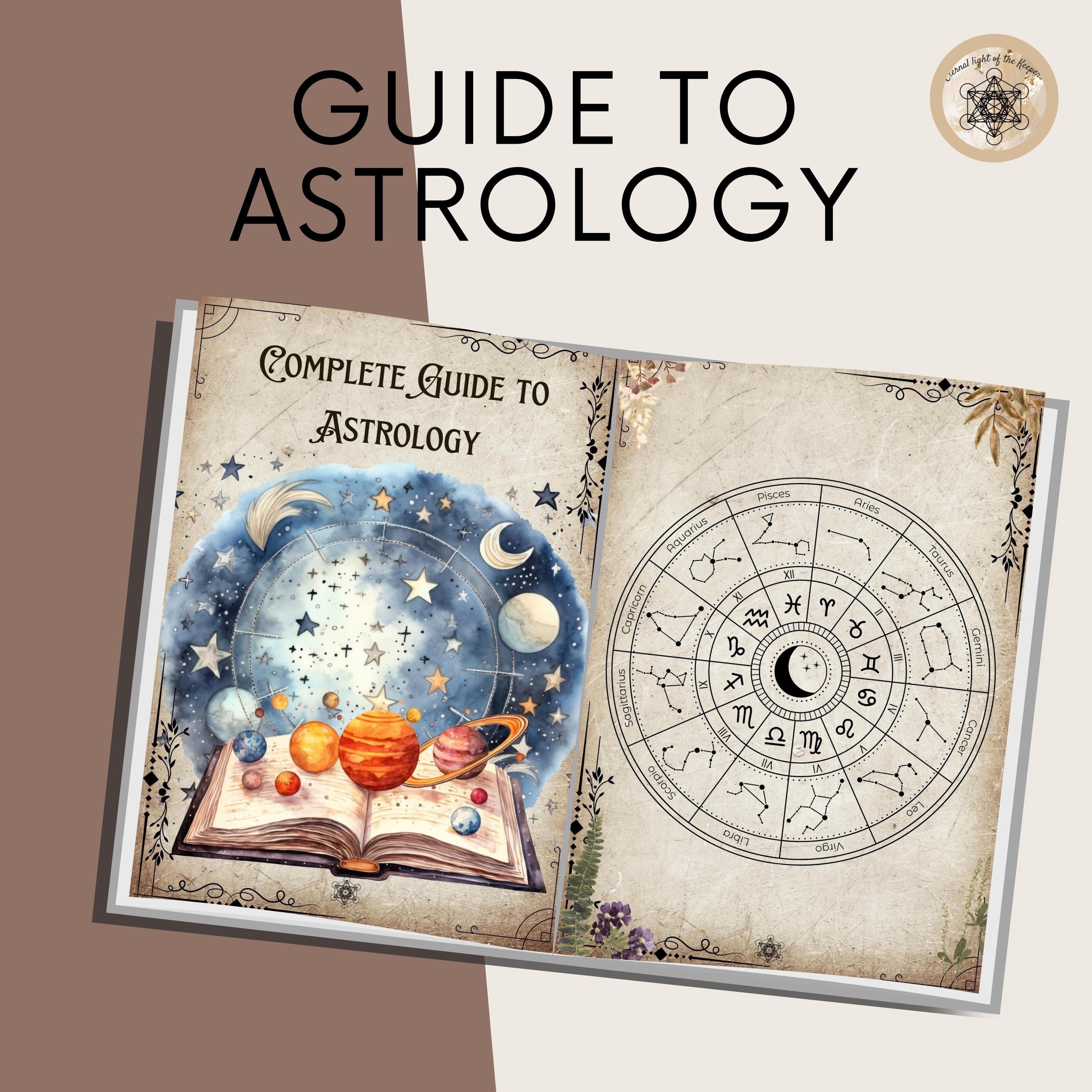 Printable Astrology Guide Detailed Astrology PDF Workbook & Journal for ...