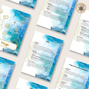 Virgo Zodiac Sign Astrology Guide, Comprehensive Horoscope Book, Learn ...
