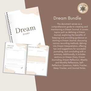 BUNDLE: Complete Guide to the Dream Journal + Dream Diary, Dream ...