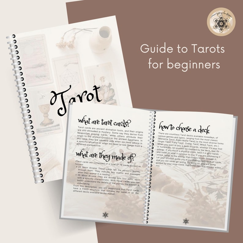 Printable Tarots for Beginners Guide Comprehensive A4 PDF - Etsy