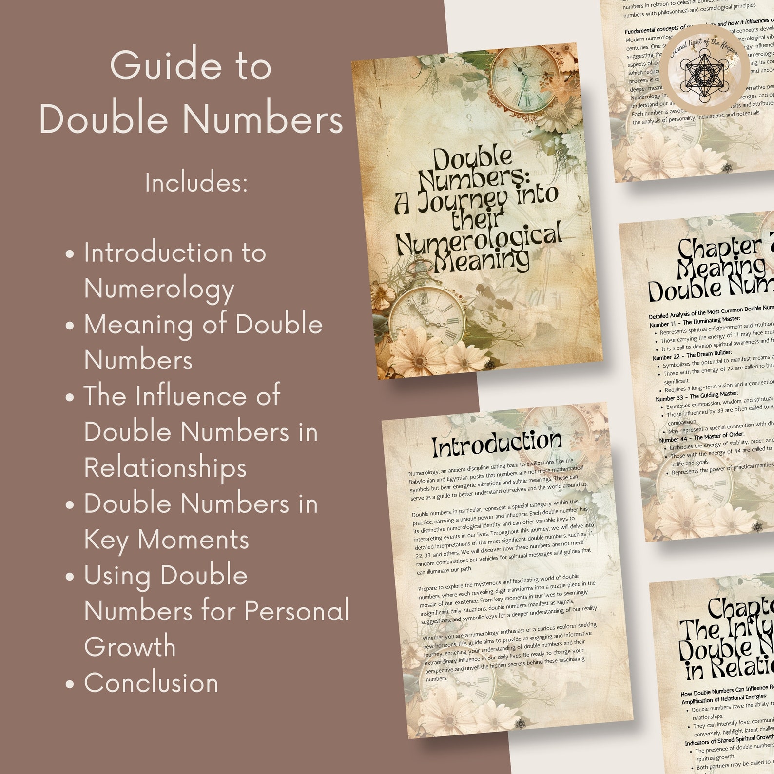 Numerology: Double Numbers, Life Path Numerology, Printable Numerology ...