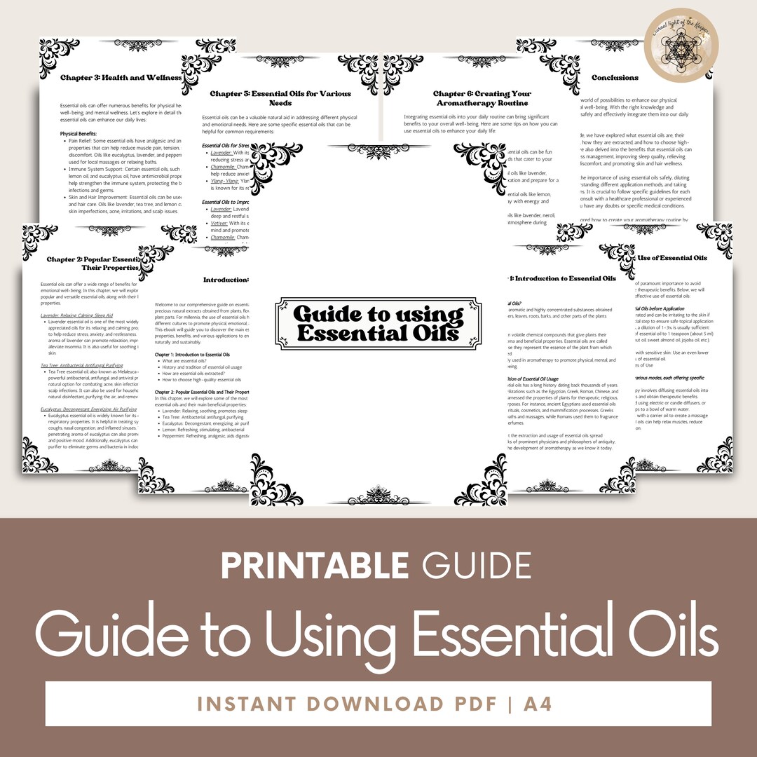 Essential Oils Guide, Aromatherapy Uses, Therapeutic Properties ...