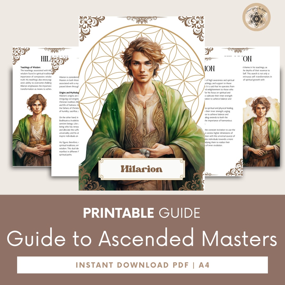 Hilarion: Guide to Ascended Masters, Spiritual Guidance, Hindu Gods ...