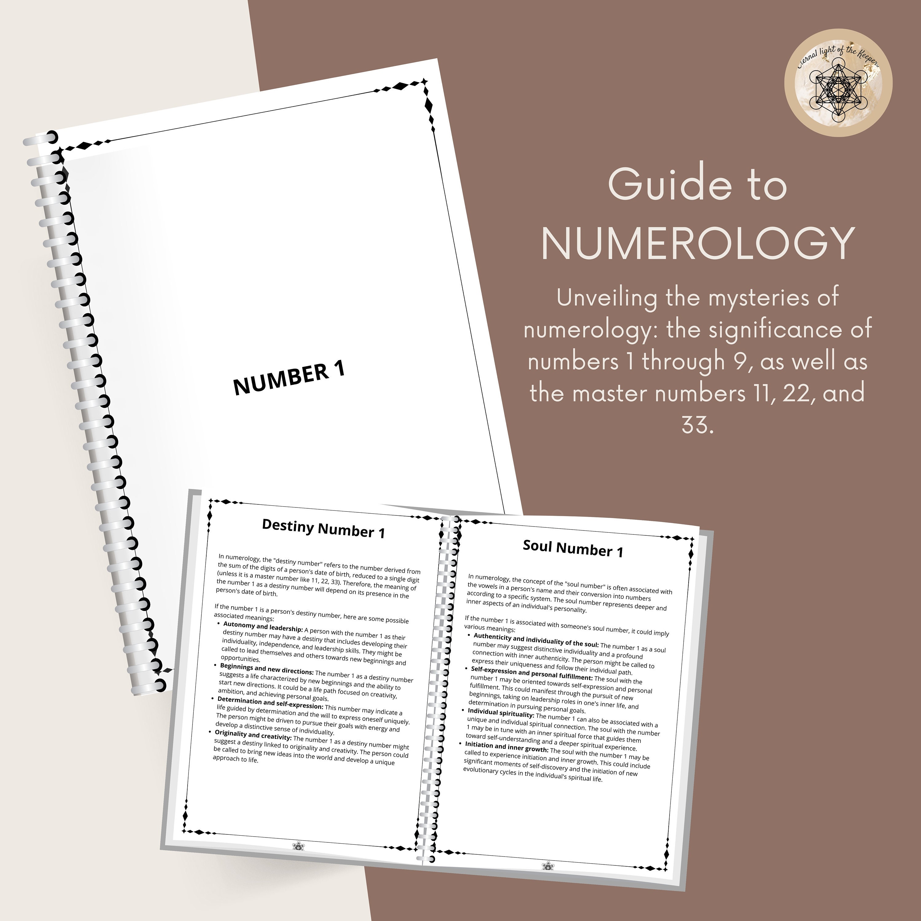 Complete Numerology Guide, Printable Numerology Guide, Learn Numerology ...