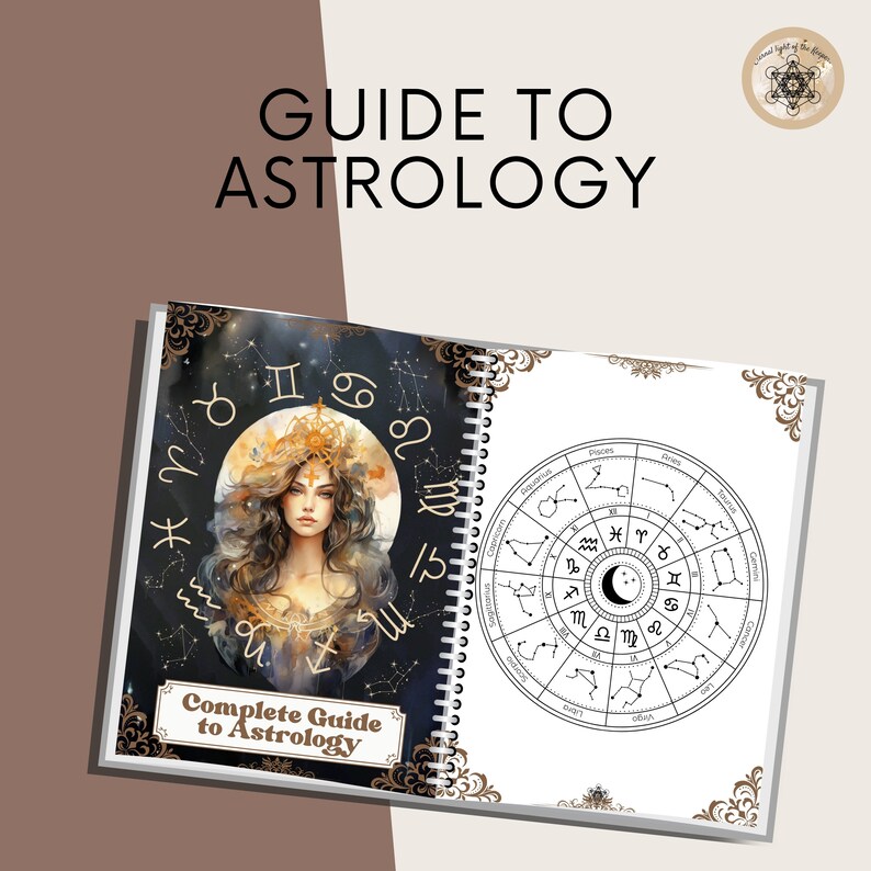 Printable Zodiac Guide – Astrology Workbook & Journal (PDF) - Etsy