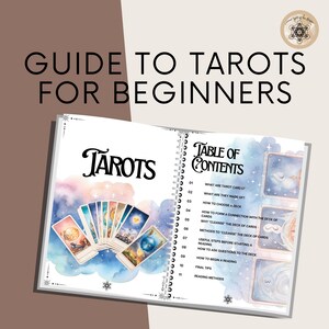 Tarot Guide for Beginners – Printable A4 PDF, Card Reading. - Etsy