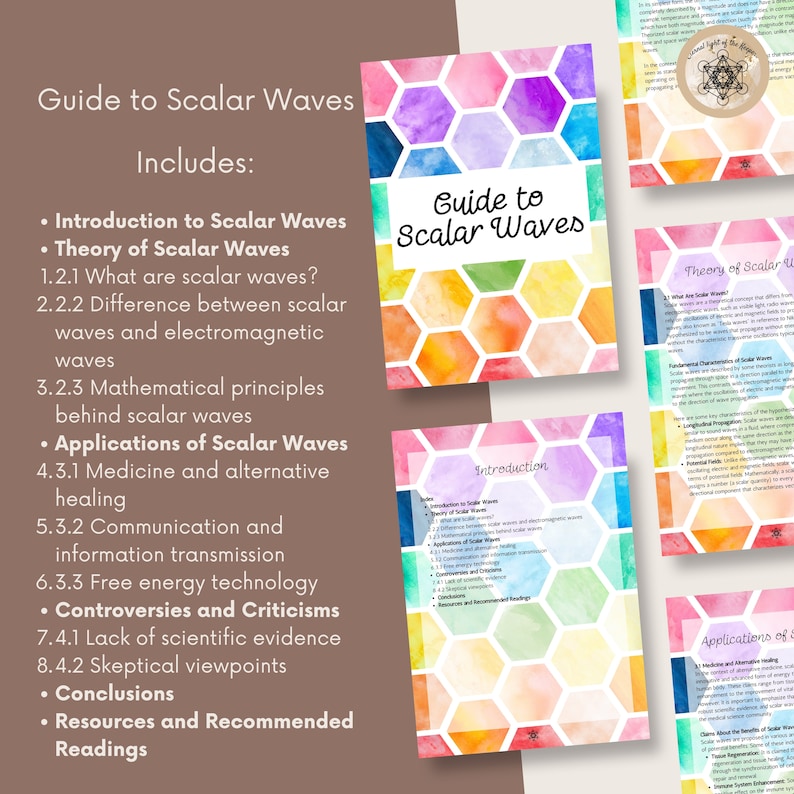 Scalar Waves Guide, Energy Healing, Tesla Technology (digital Download ...