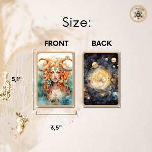 Astrology - Oracle Card Deck, Zodiac Signs and Their Characteristics ...