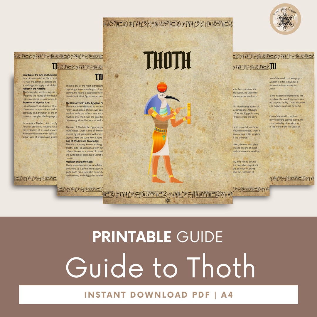 Thoth, Egyptian Gods, Egyptian Goddess , Ancient Egyptian Gods ...