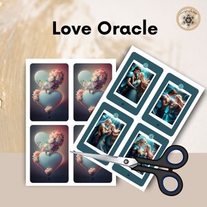 The Love Oracle Cards, Printable Love Oracle Deck, Oracle Cards + PDF ...