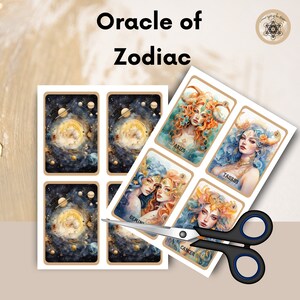 Astrology - Oracle Card Deck, Zodiac Signs and Their Characteristics ...