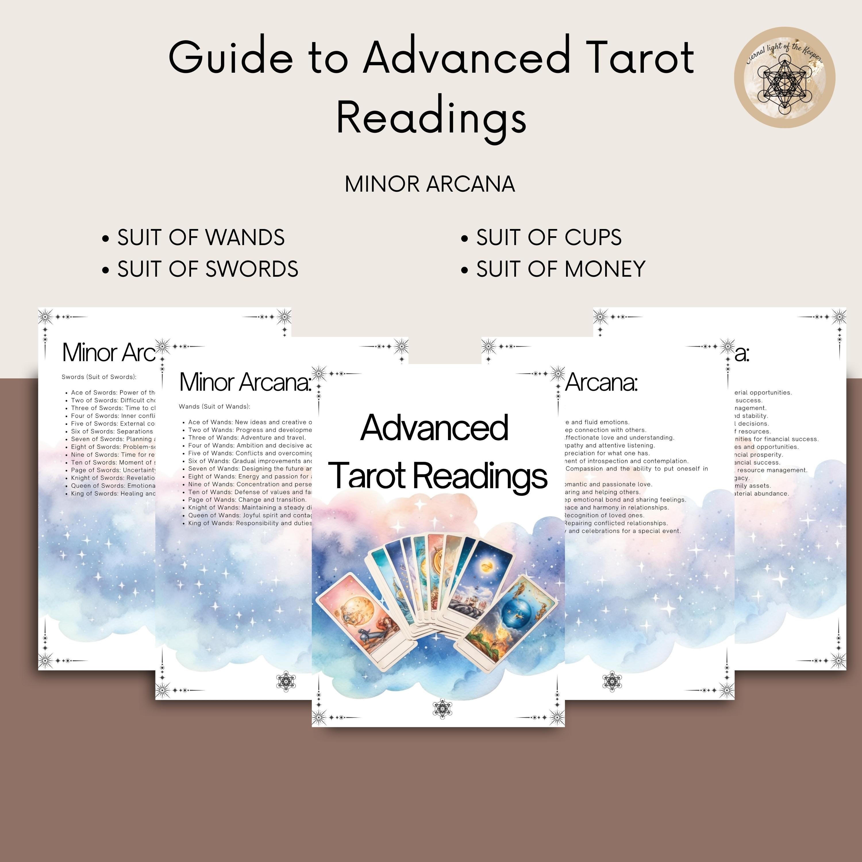 Printable Tarots Guide Engaging PDF Guide on Tarot Card Reading, Guide ...