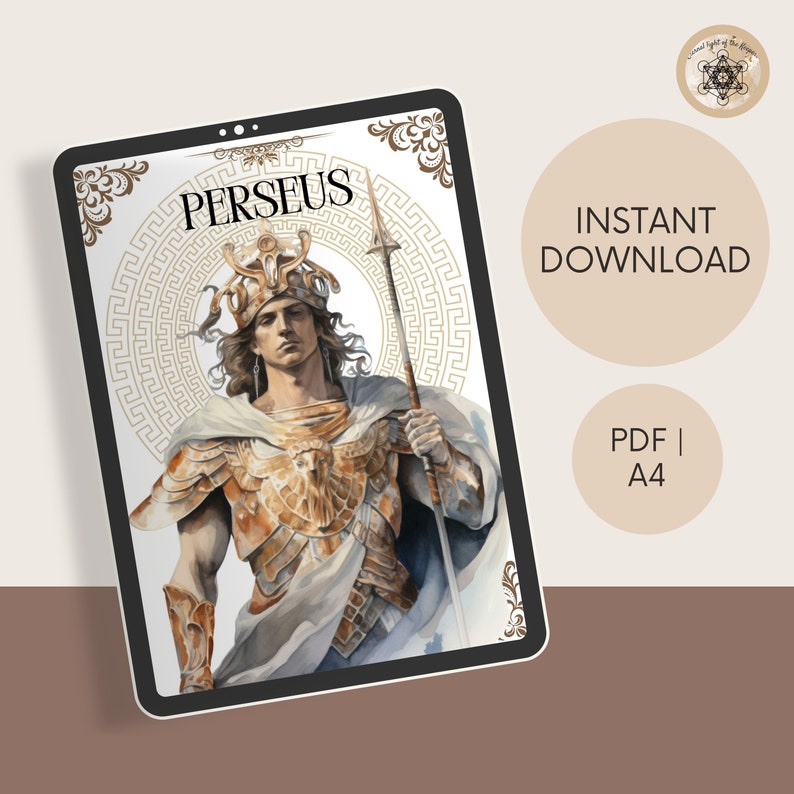 Perseus, Ancient Greek, Greek Gods, Ancient Greek Gods, Greek Mythology, Digital Grimory Pages ...
