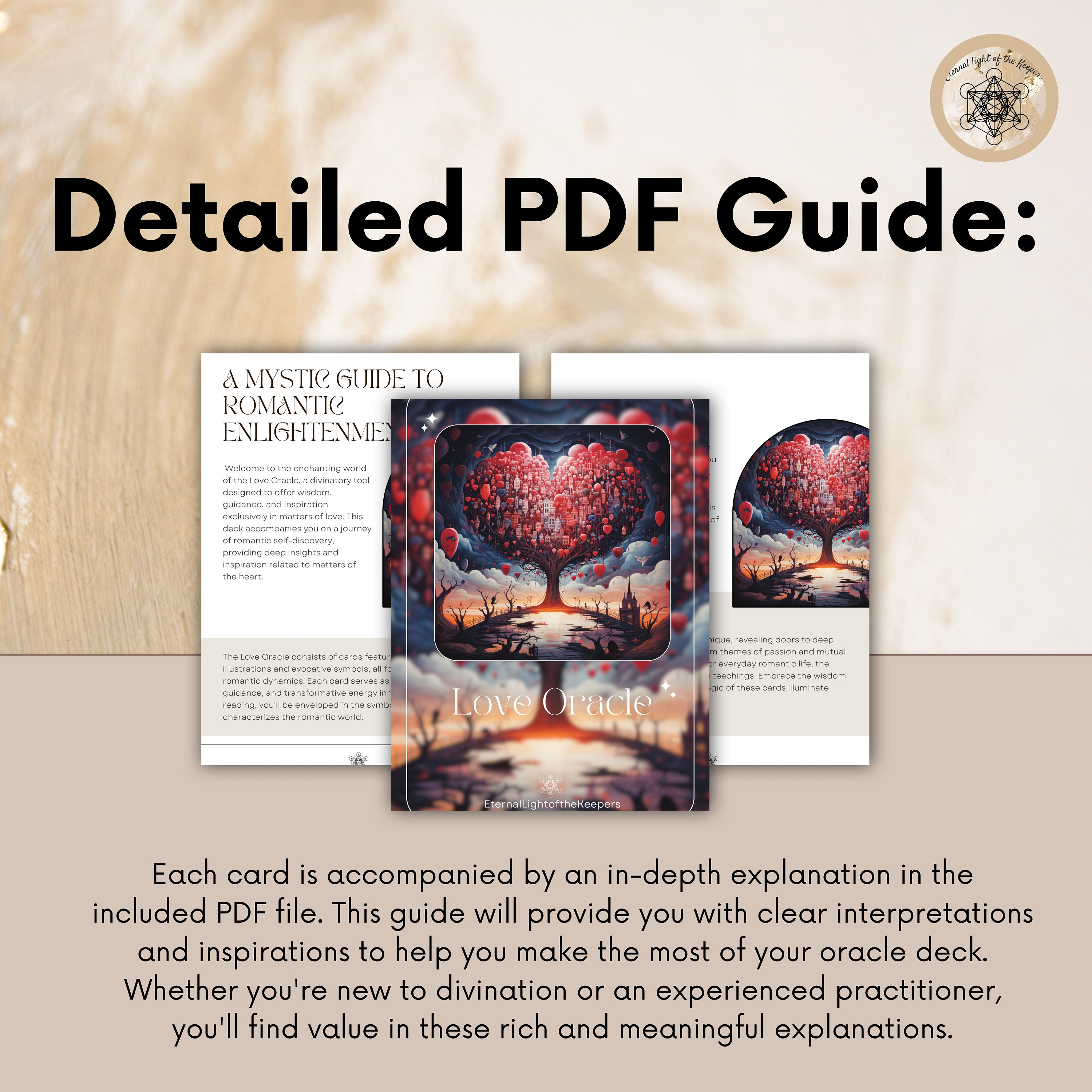 The Love Oracle Cards, Printable Love Oracle Deck, Oracle Cards PDF ...