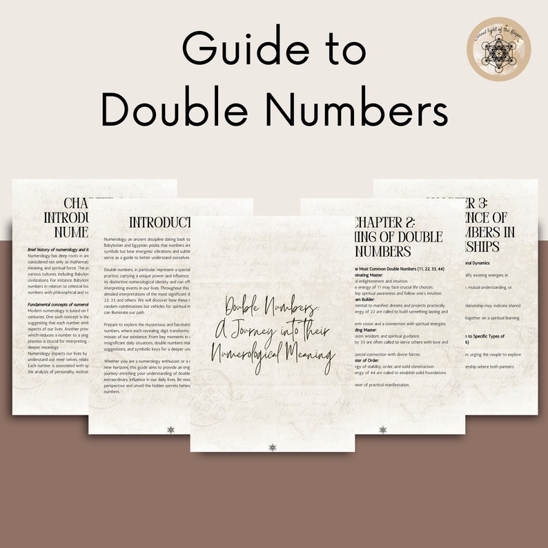 Numerology: Double Numbers, Life Path Numerology, Printable Numerology ...