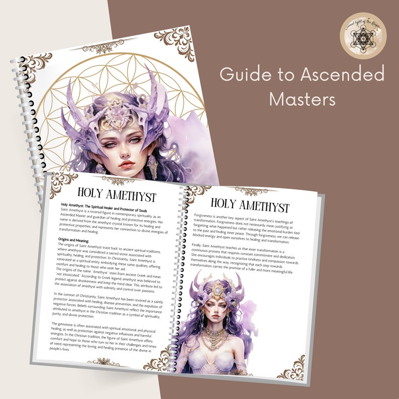 Holy Amethyst: Guide to Ascended Masters, Spiritual Guidance, Hindu ...