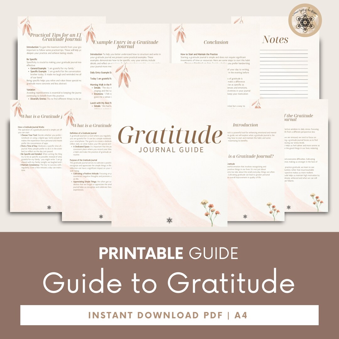 Complete Guide to the Gratitude Journal: Benefits, Uses, and How to ...