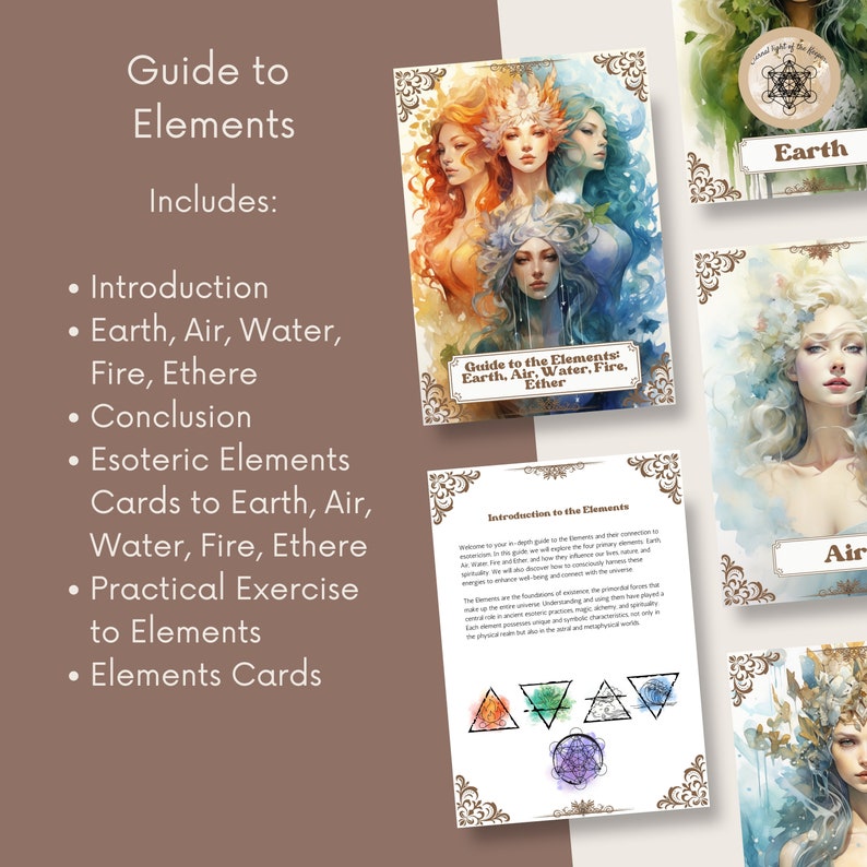 The Four Elements: Air, Water, Earth, Fire, Elements, 4 Elements, Book ...