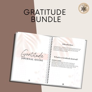 BUNDLE: Gratitude Planner Gratitude Journal Guide, Daily Gratitude ...