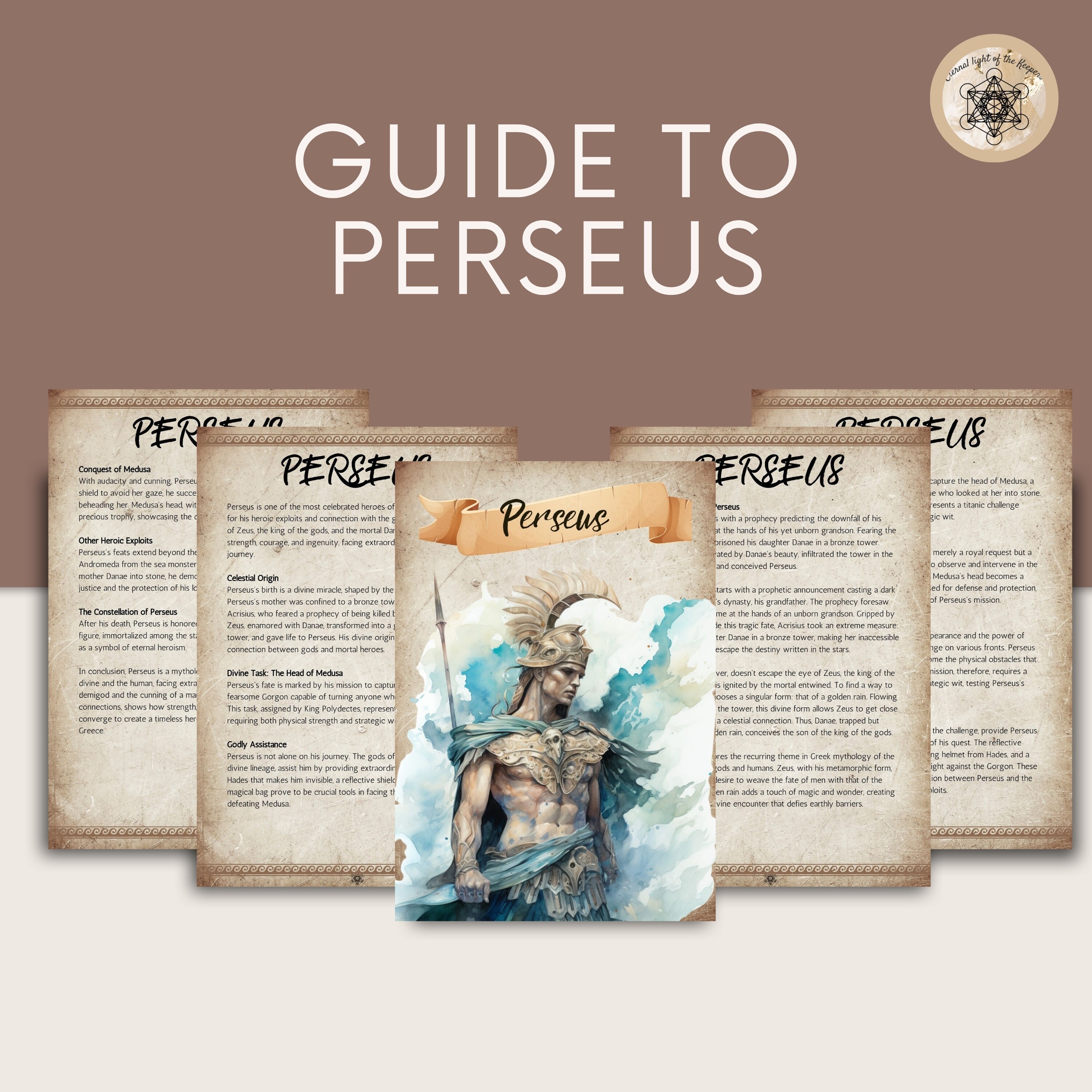 Perseus, Ancient Greek, Greek Gods, Ancient Greek Gods, Greek Mythology, Digital Grimory Pages ...