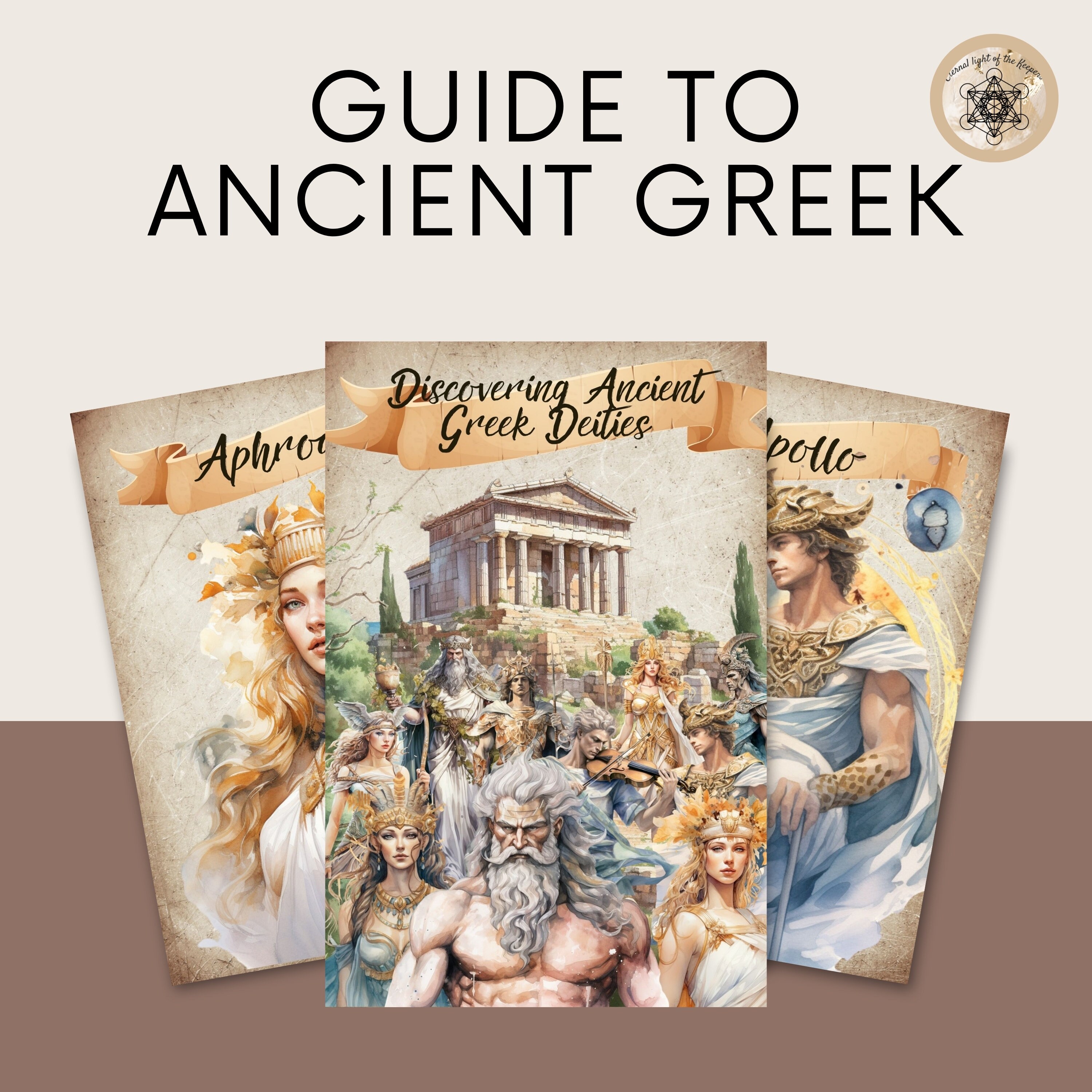 Ancient Greek Deities Digital Guide, Mythology Grimory Pages (PDF). - Etsy