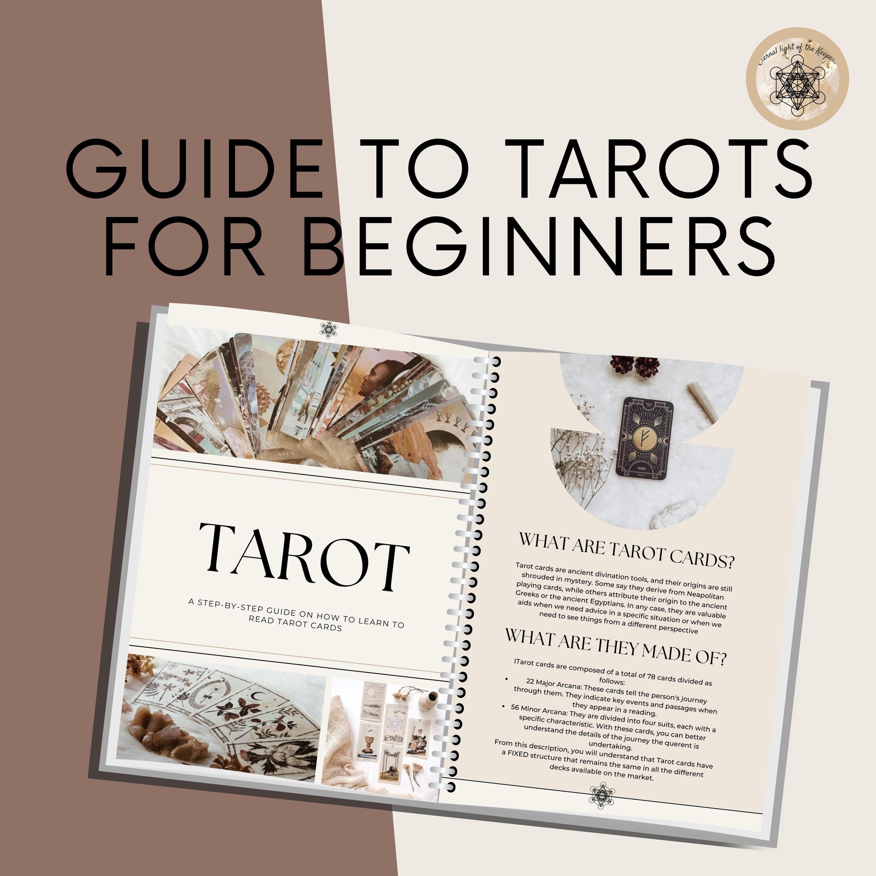 Printable Tarots for Beginners Guide Comprehensive A4 PDF - Etsy