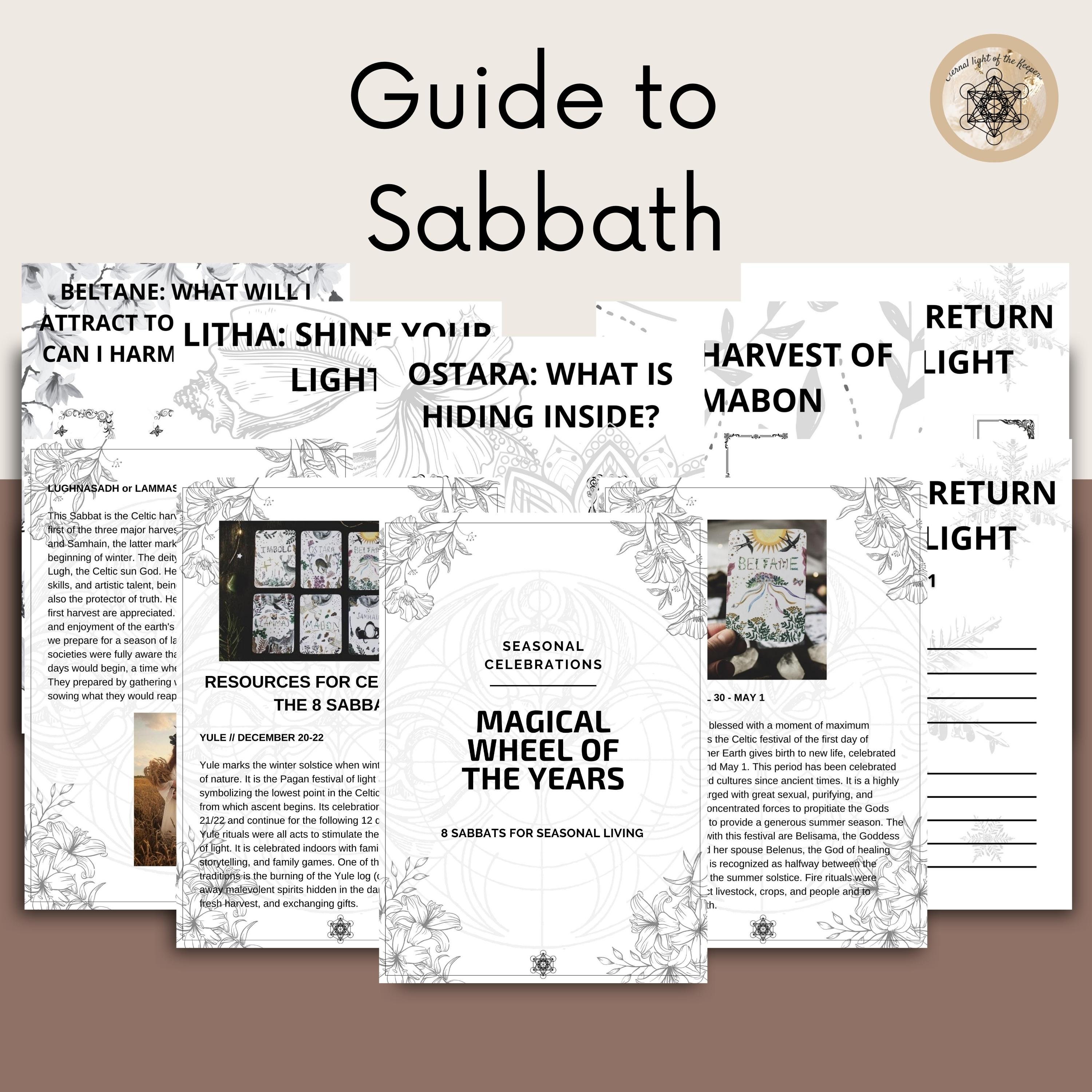 Sabbat: Mabon, Samhain, Yule, Wheel of the Year, Wiccan Sabbat, Pagan ...