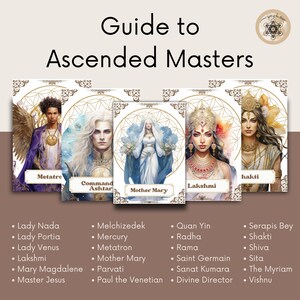 Complete Guide to Ascended Masters, Spiritual Guidance, Hindu Gods ...