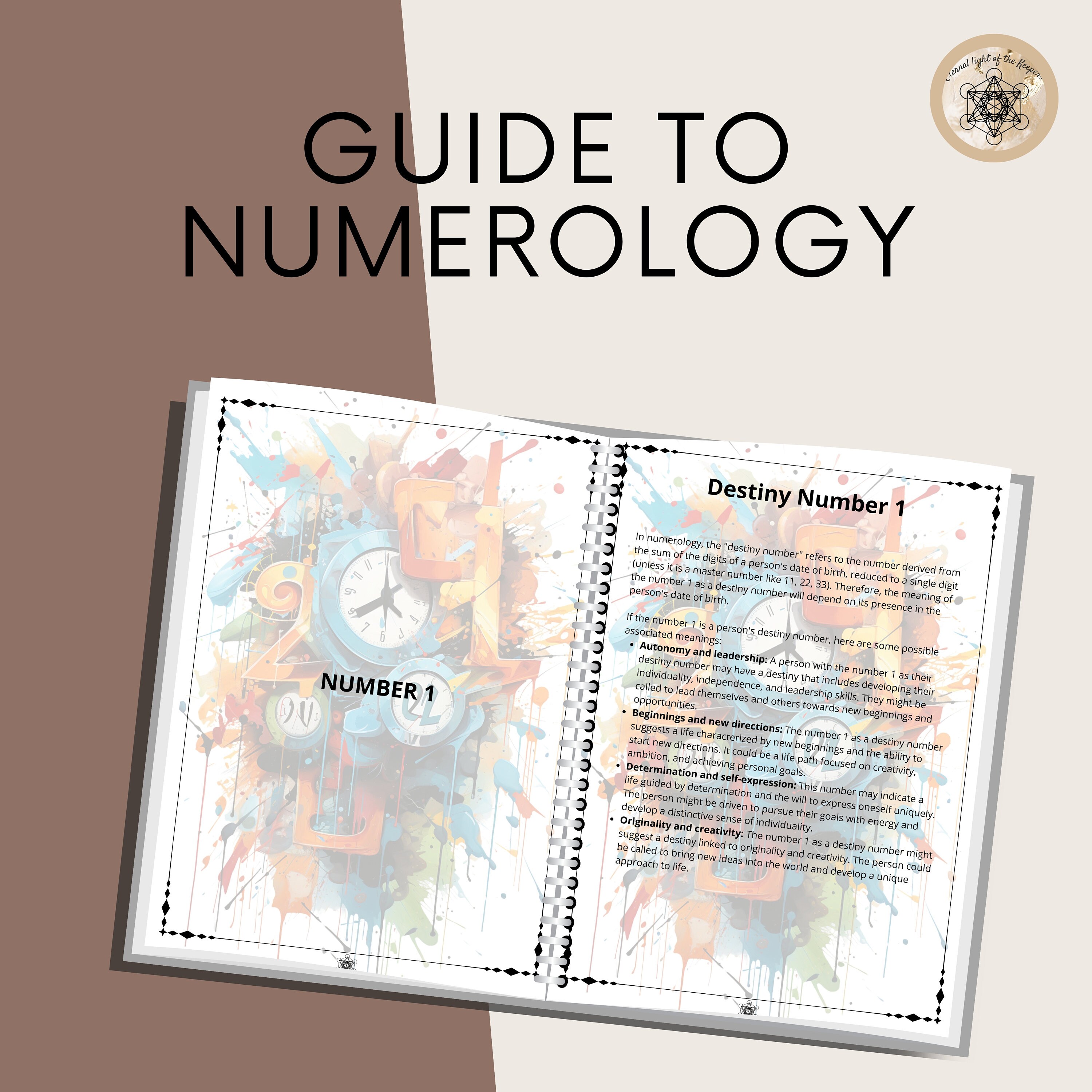 Complete Numerology Guide, Printable Numerology Guide, Learn Numerology ...
