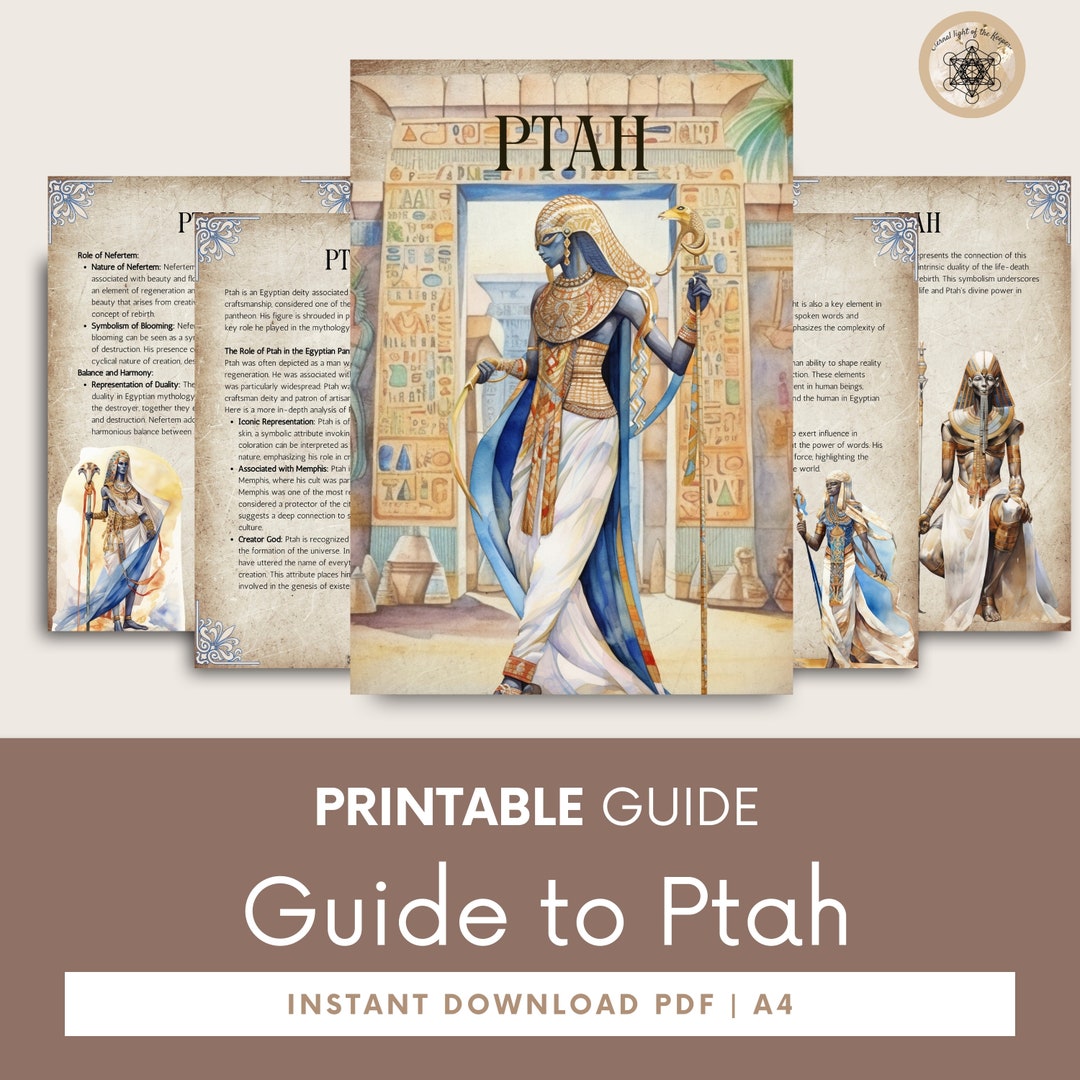 Ptah, Egyptian Gods, Egyptian Goddess , Ancient Egyptian Gods, Egyptian ...
