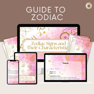Printable Zodiac Guide Detailed Zodiac PDF, Zodiac Signs and Their ...