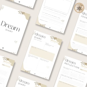 BUNDLE: Complete Guide to the Dream Journal + Dream Diary, Dream ...