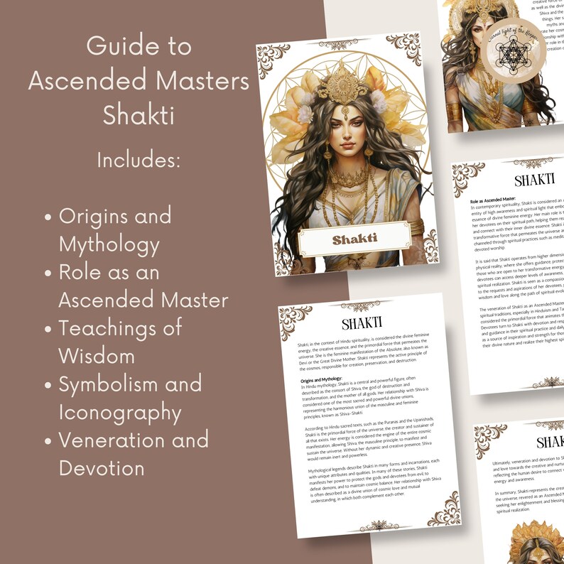Shakti: Guide to Ascended Masters, Spiritual Guidance, Divine Feminine ...