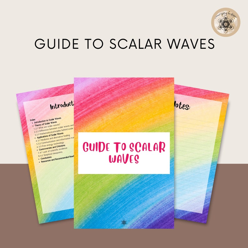 Scalar Waves Guide, Energy Healing, Tesla Technology (digital Download ...