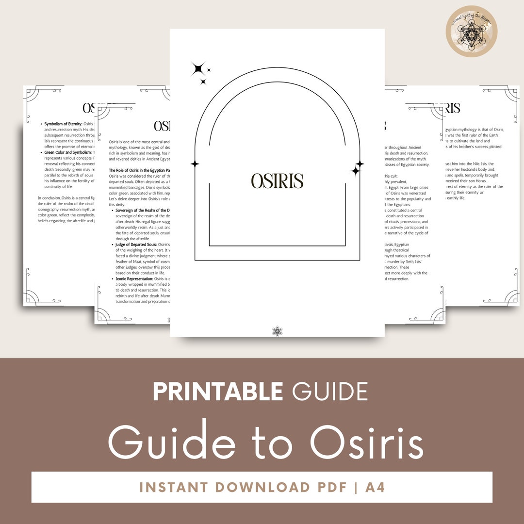 Osiris, Egyptian Gods, Egyptian Goddess , Ancient Egyptian Gods ...