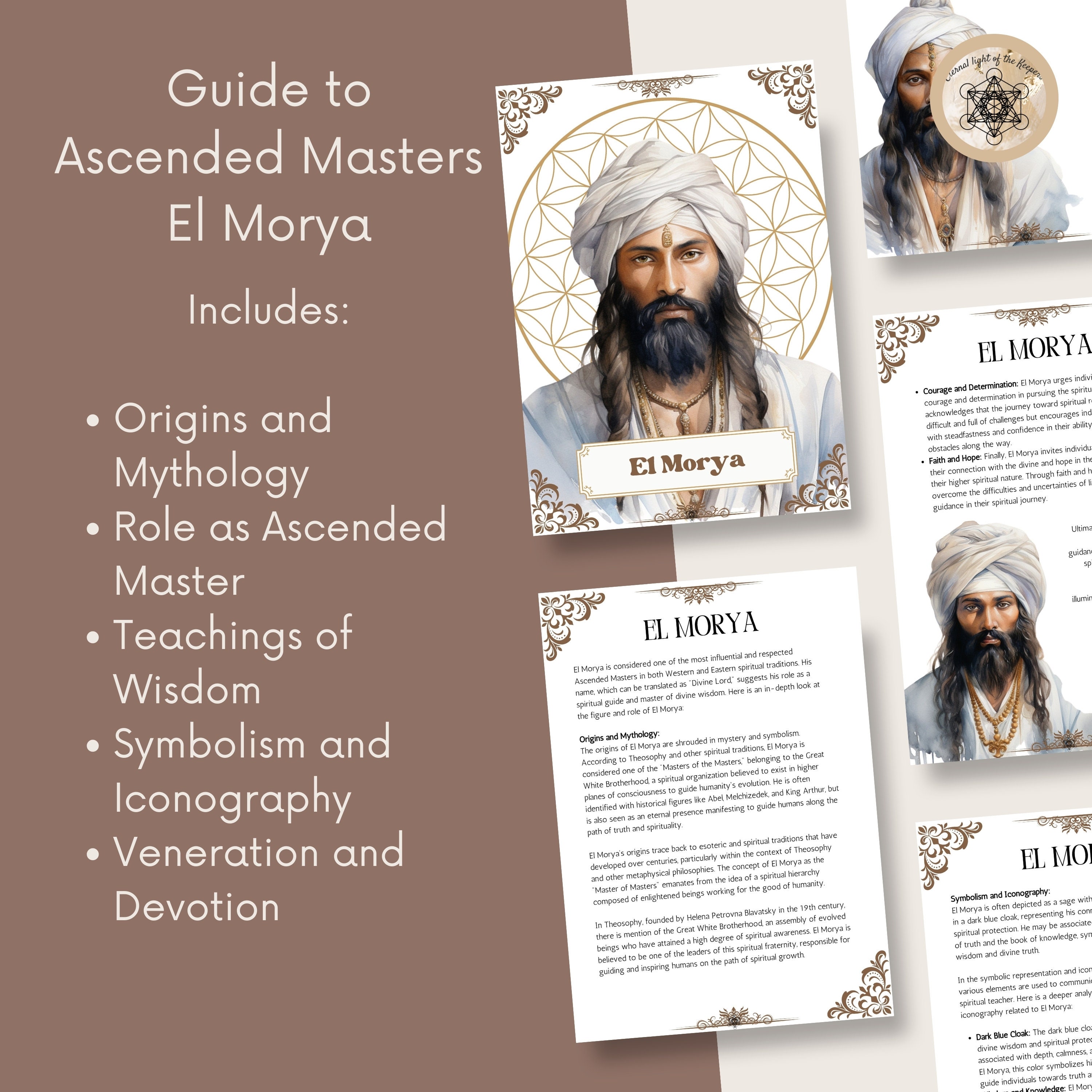El Morya: Guide to Ascended Masters, Spiritual Guidance, Hindu Gods ...