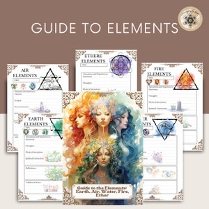 The Four Elements: Air, Water, Earth, Fire, Elements, 4 Elements, Book ...