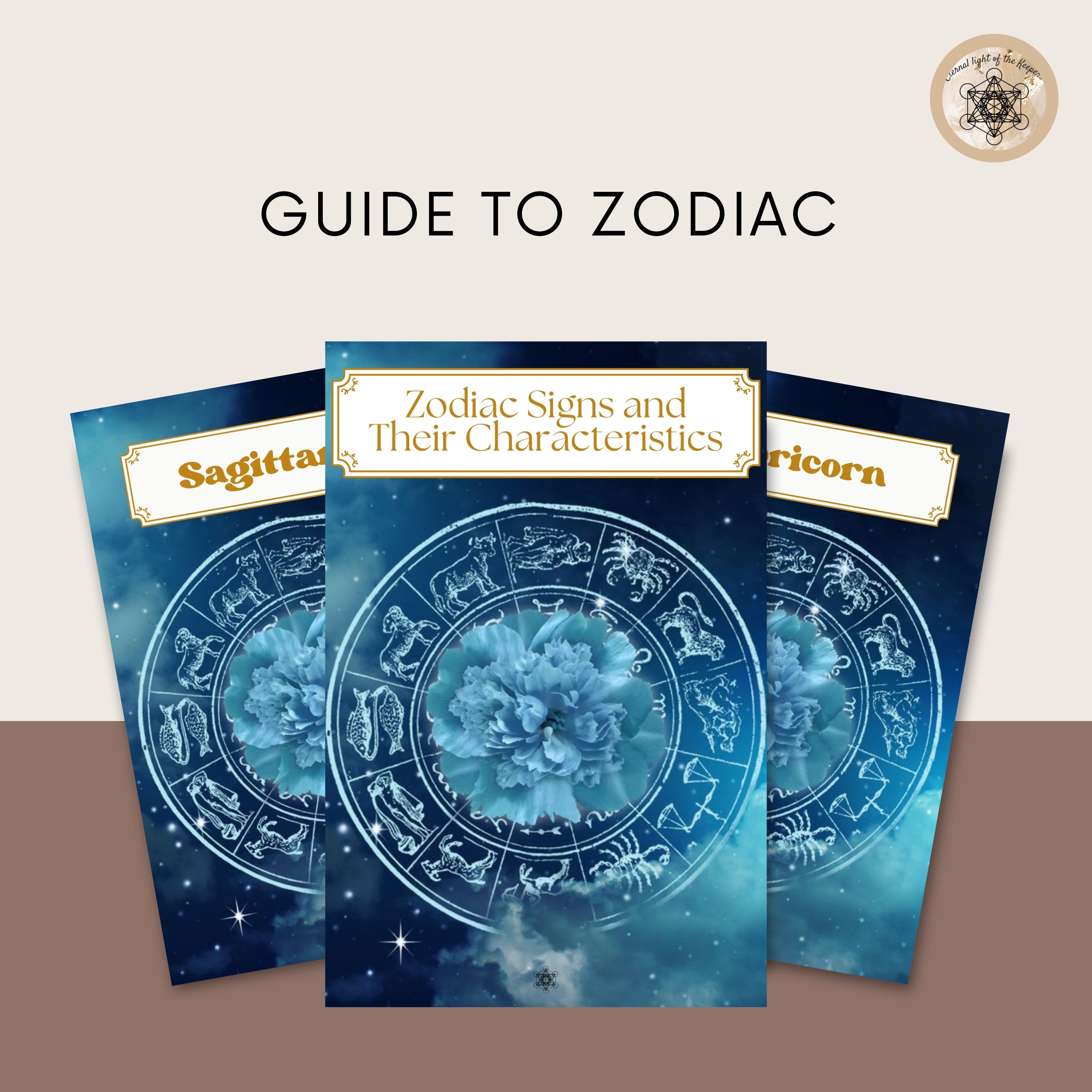 Printable Zodiac Guide Detailed Zodiac PDF, Zodiac Signs and Their ...